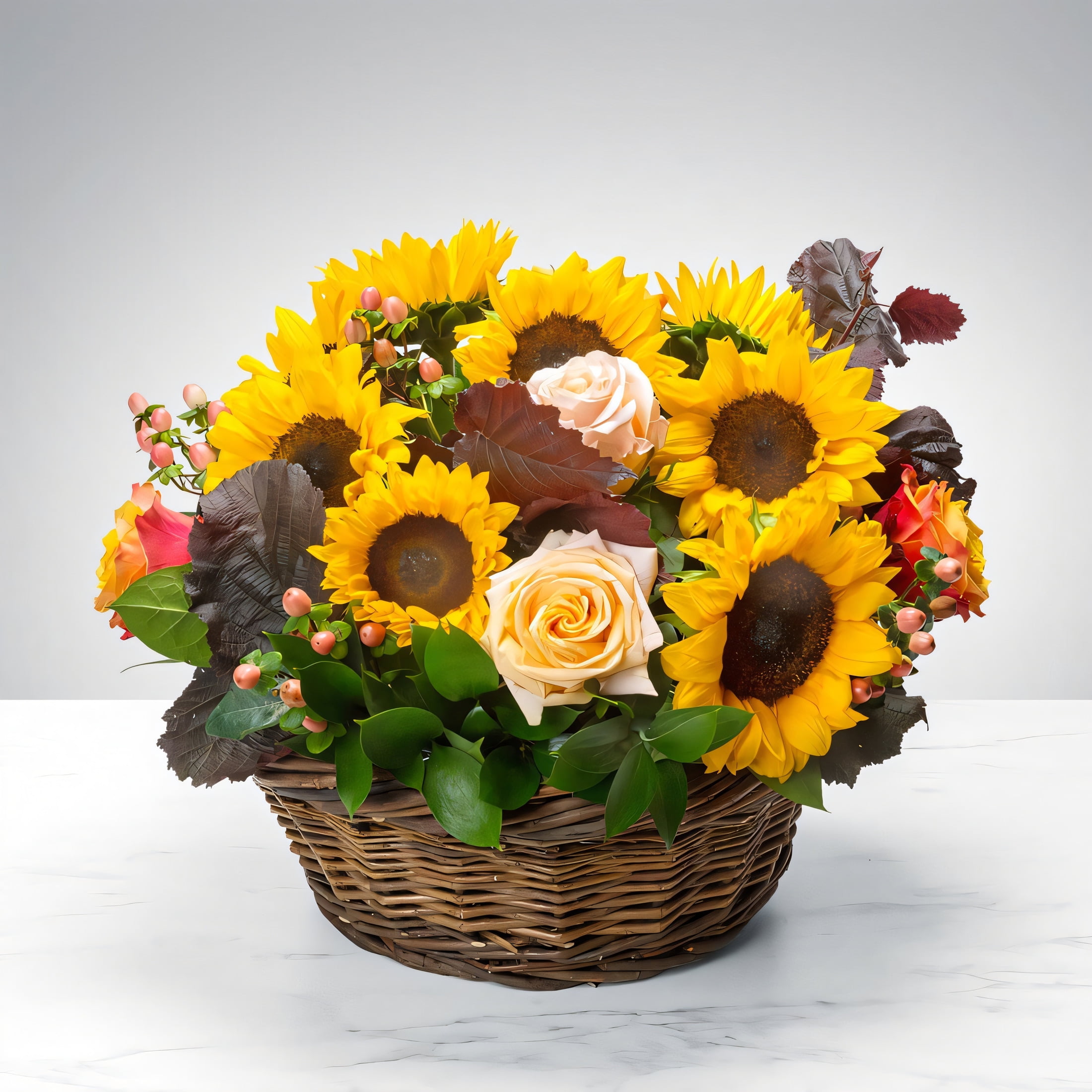 Heavenly Floral Designs Bloom Basket by Bloomnation™ - Premium ...