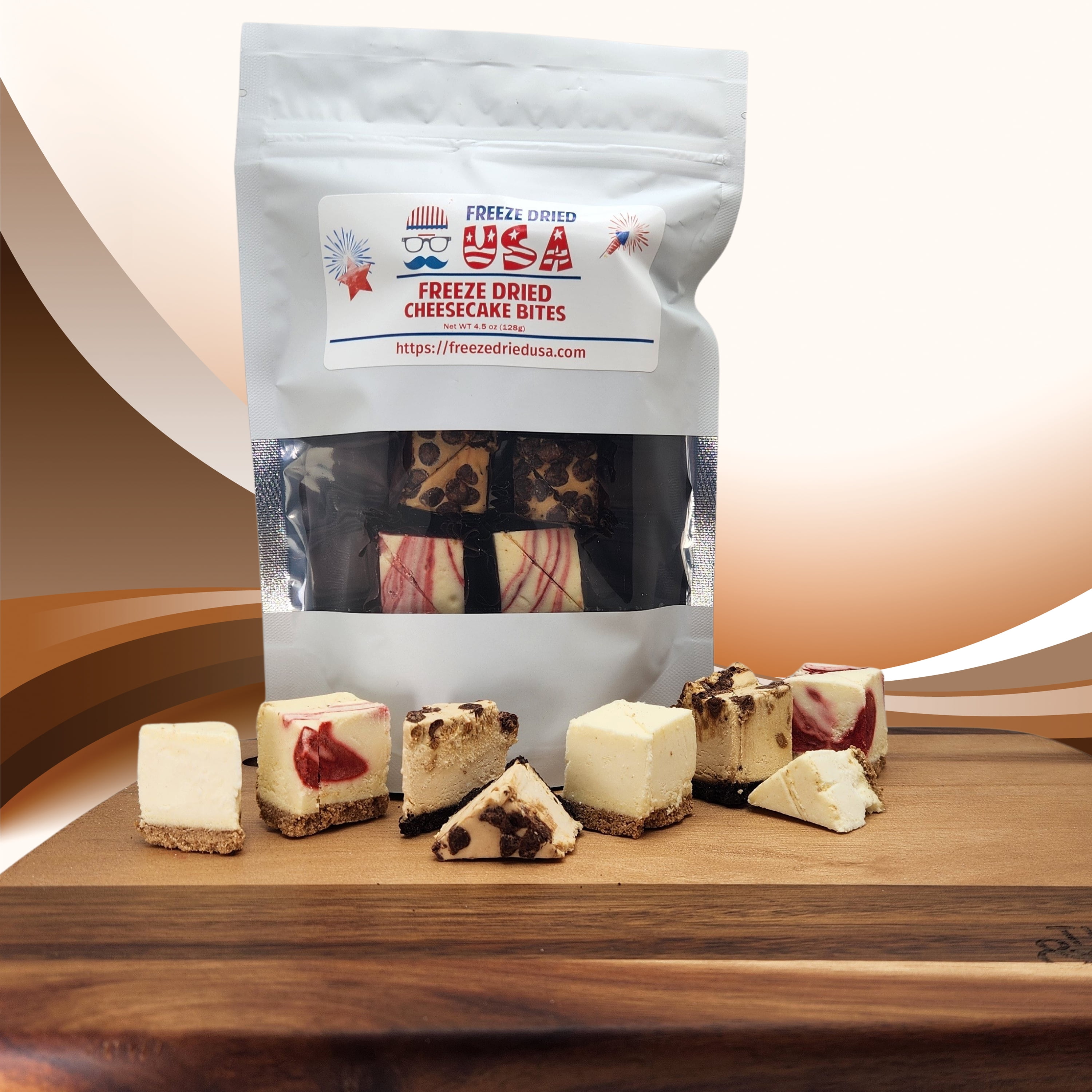 Heavenly Freeze Dried USA Cheesecake Bites - Walmart.com