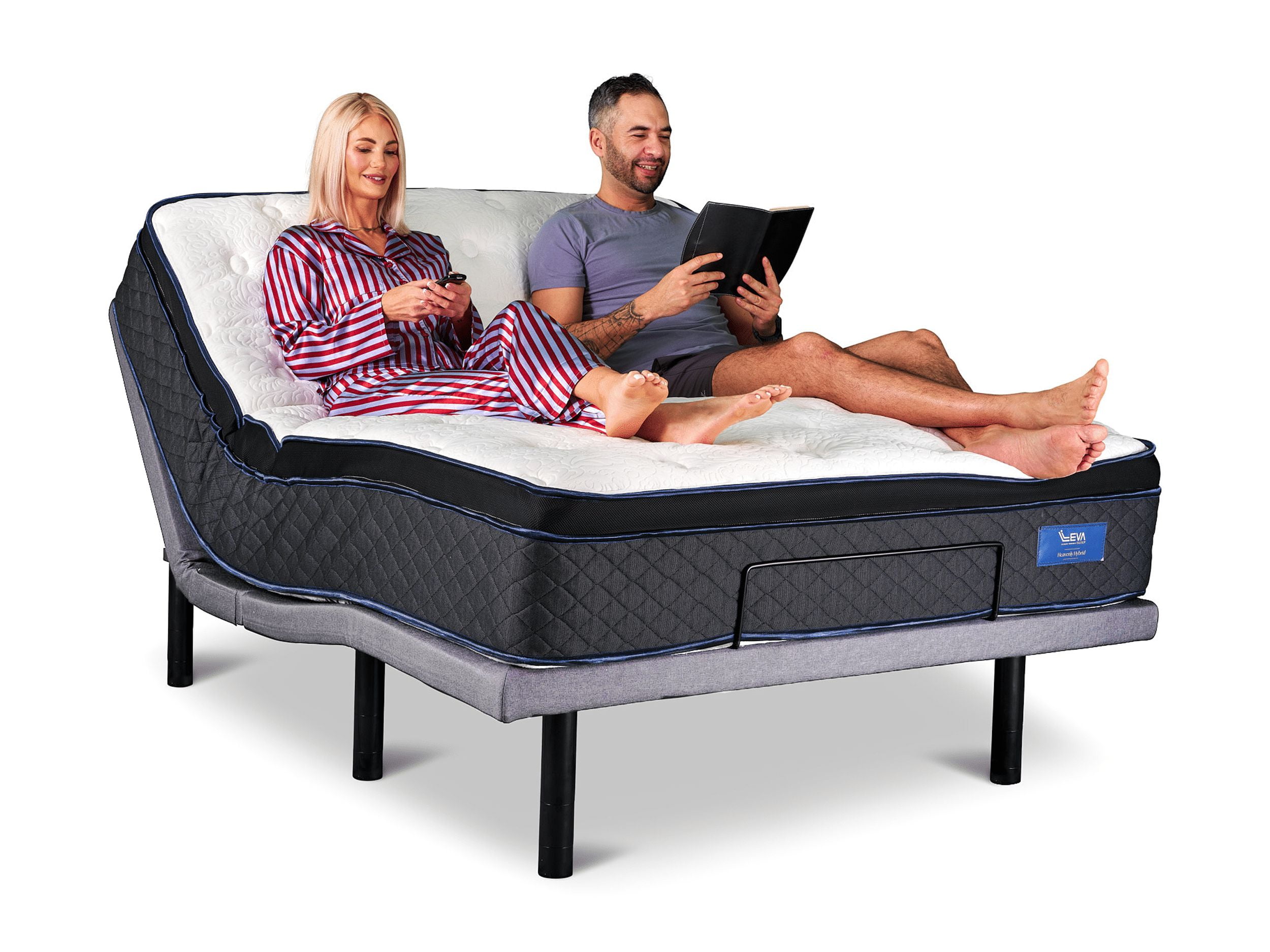 Heavenly Hybrid Queen Adjustable Bed Package - Walmart.com
