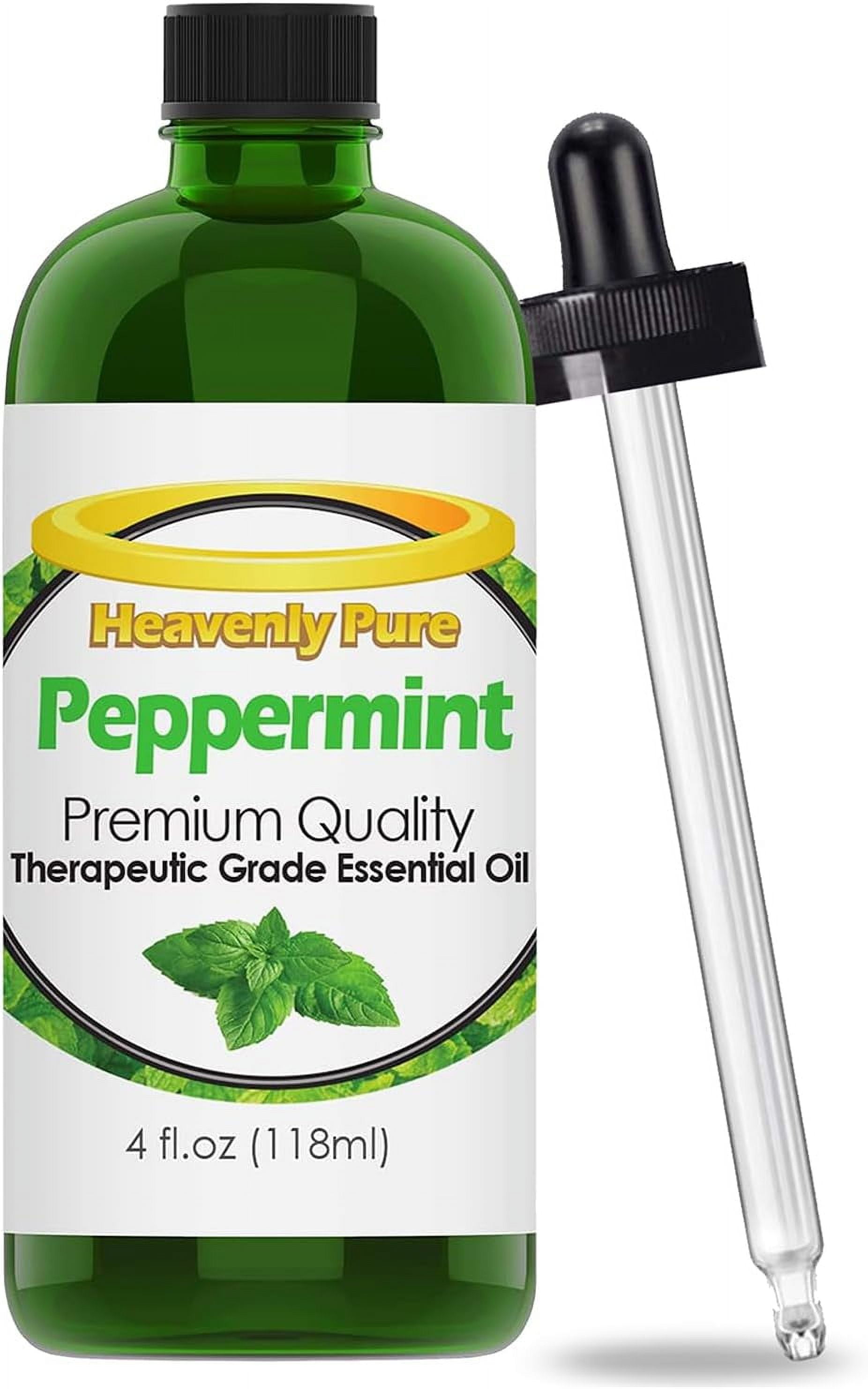 Heavenly Pure Therapeutic Grade Peppermint Essential Oil for Diffuser ...