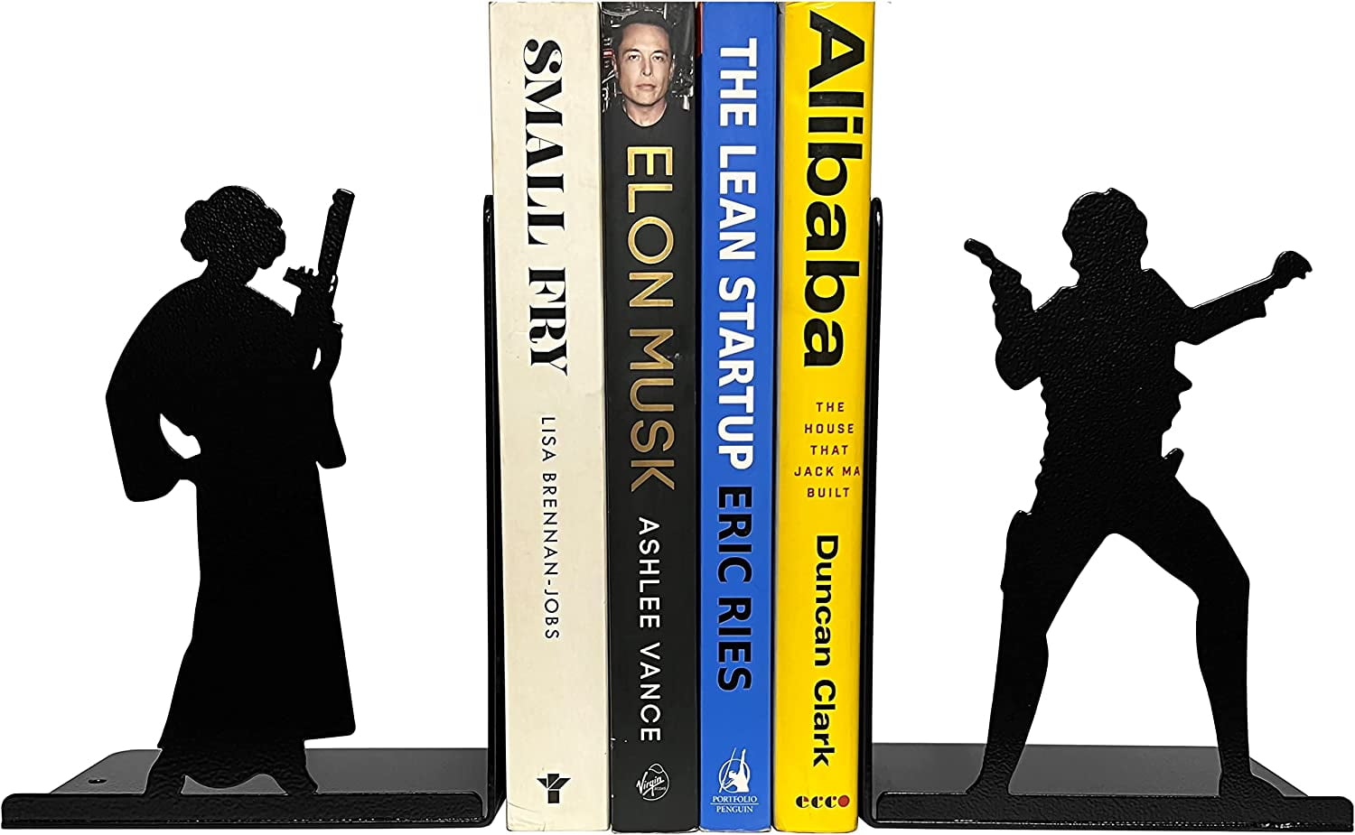 HeavenlyKraft Decorative Metal Bookends, Non Skid Book End, Superhero ...