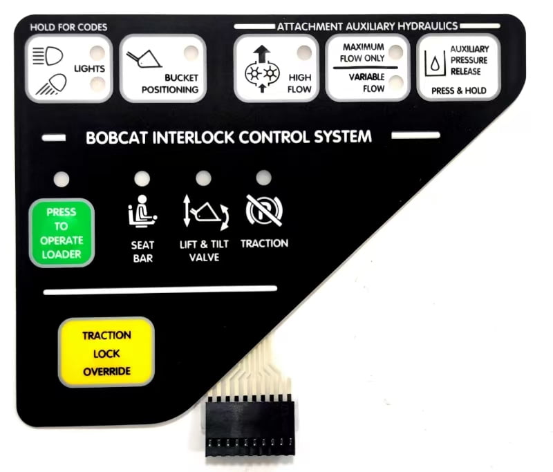 Heavens Horse Left Instrument Panel 6675982 For the replacement of the ...
