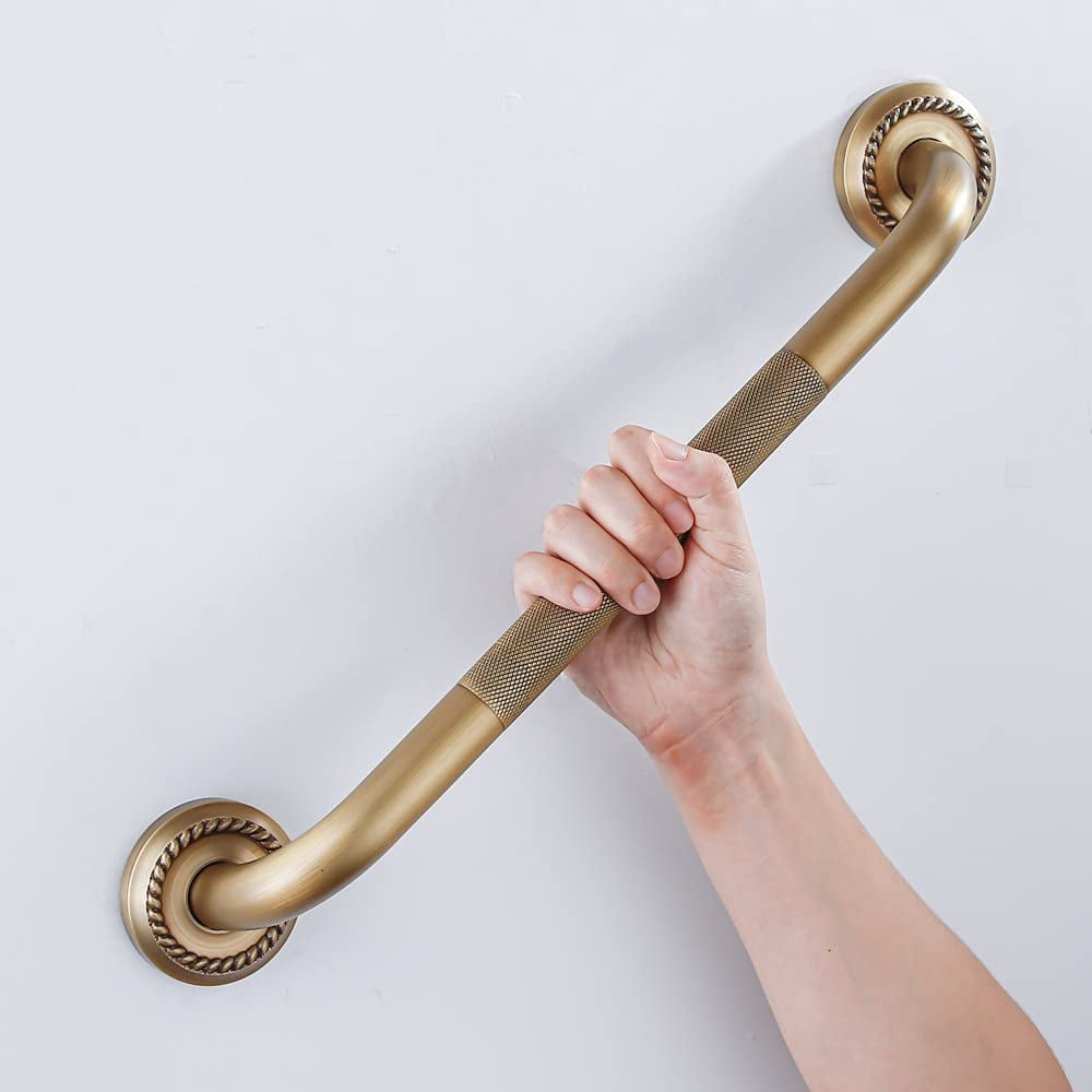 Heavey Duty Grab Bar, 16-Inch Sturdy Hand Rail, Stylish Bathroom ...