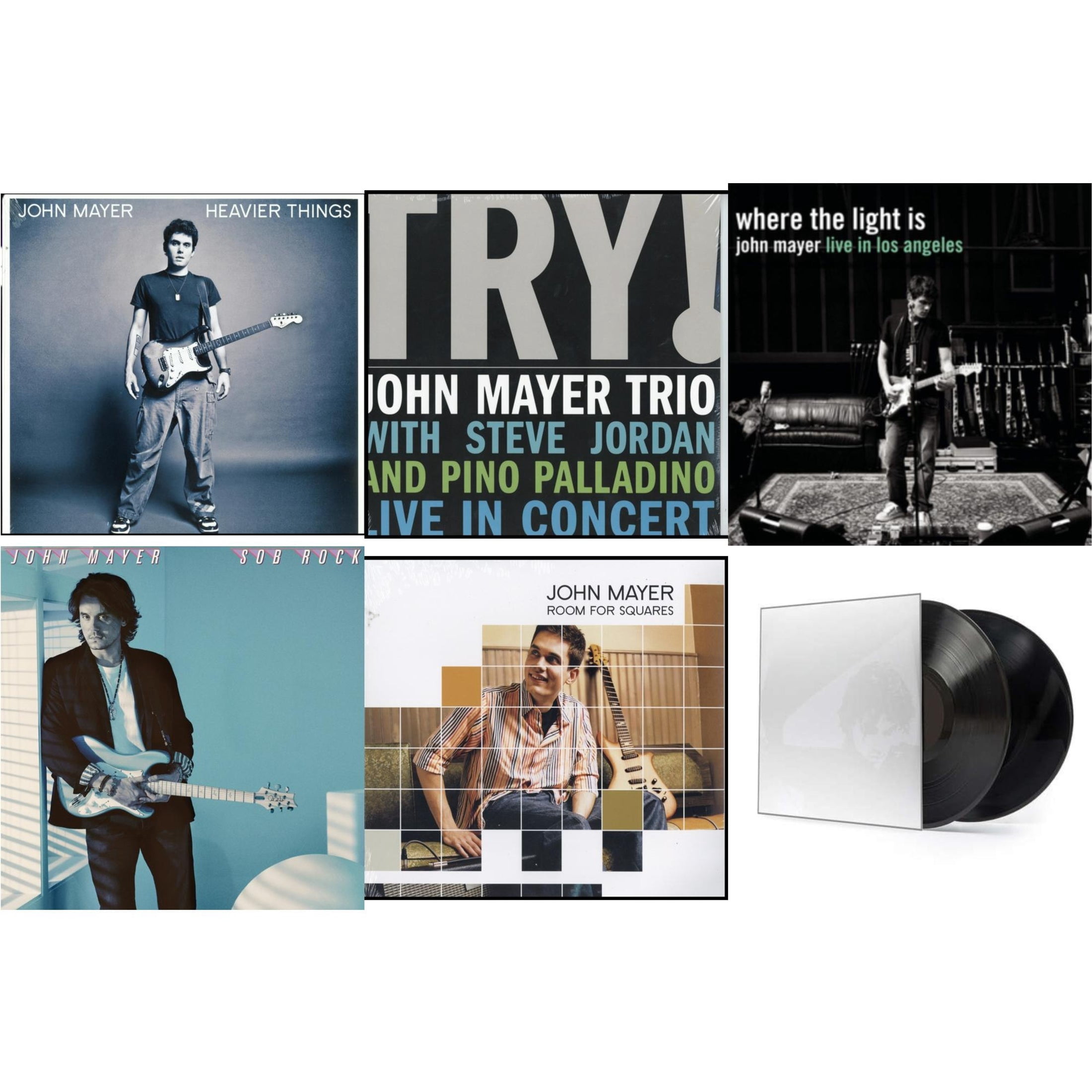 Heavier Things (180G) & Try: Live In Concert & Where The Light Is & Sob ...