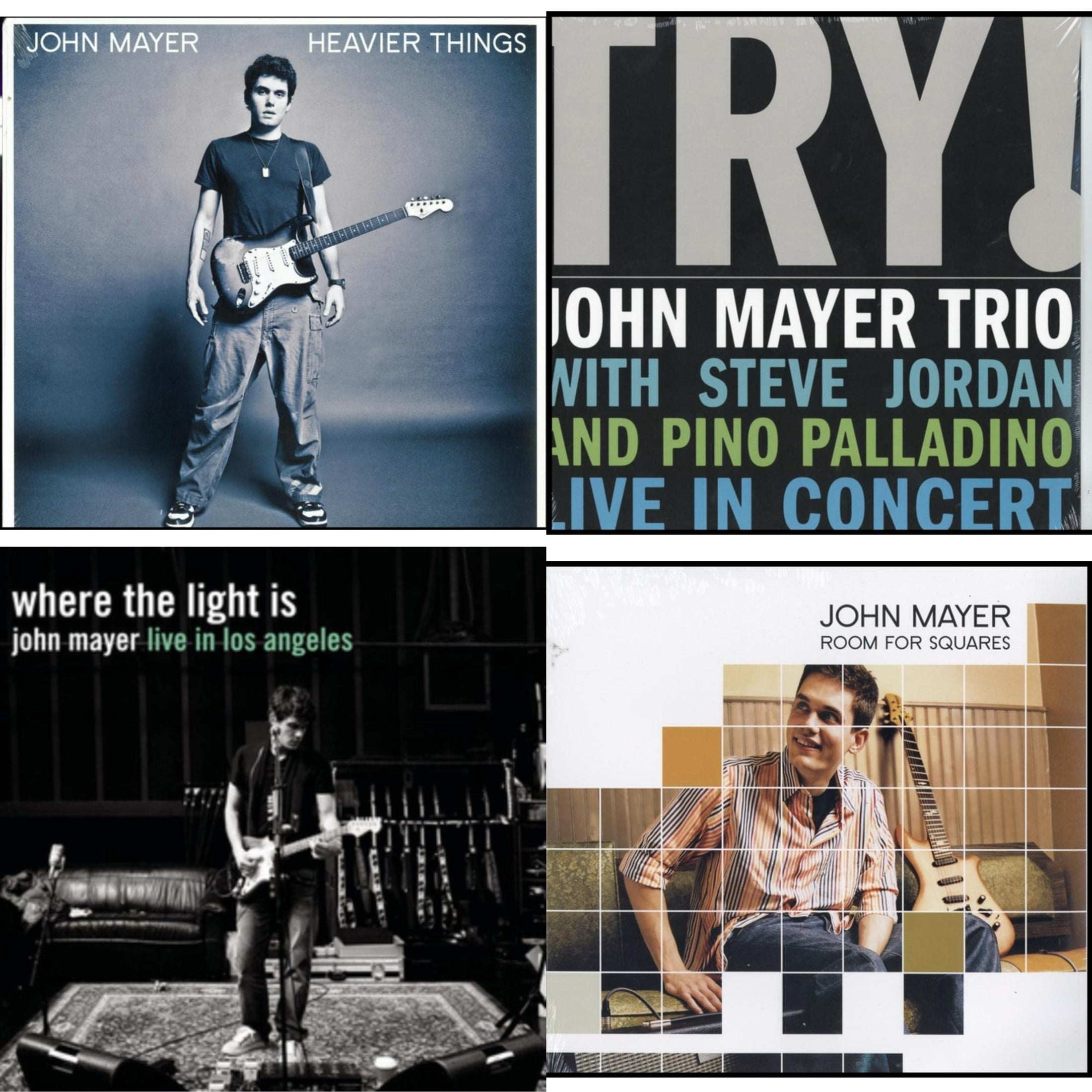 Heavier Things (180G) & Try: Live In Concert & Where The Light Is ...