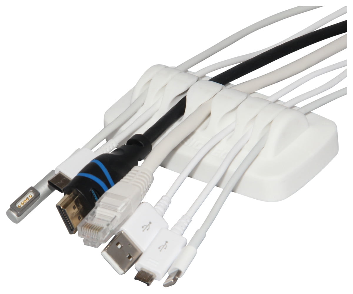 Heaviest Cable Organizer on the Market! Compact Weighted Desktop Cord ...
