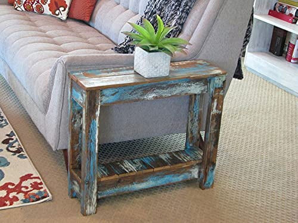 Heavily Distressed Side Table - Walmart.com