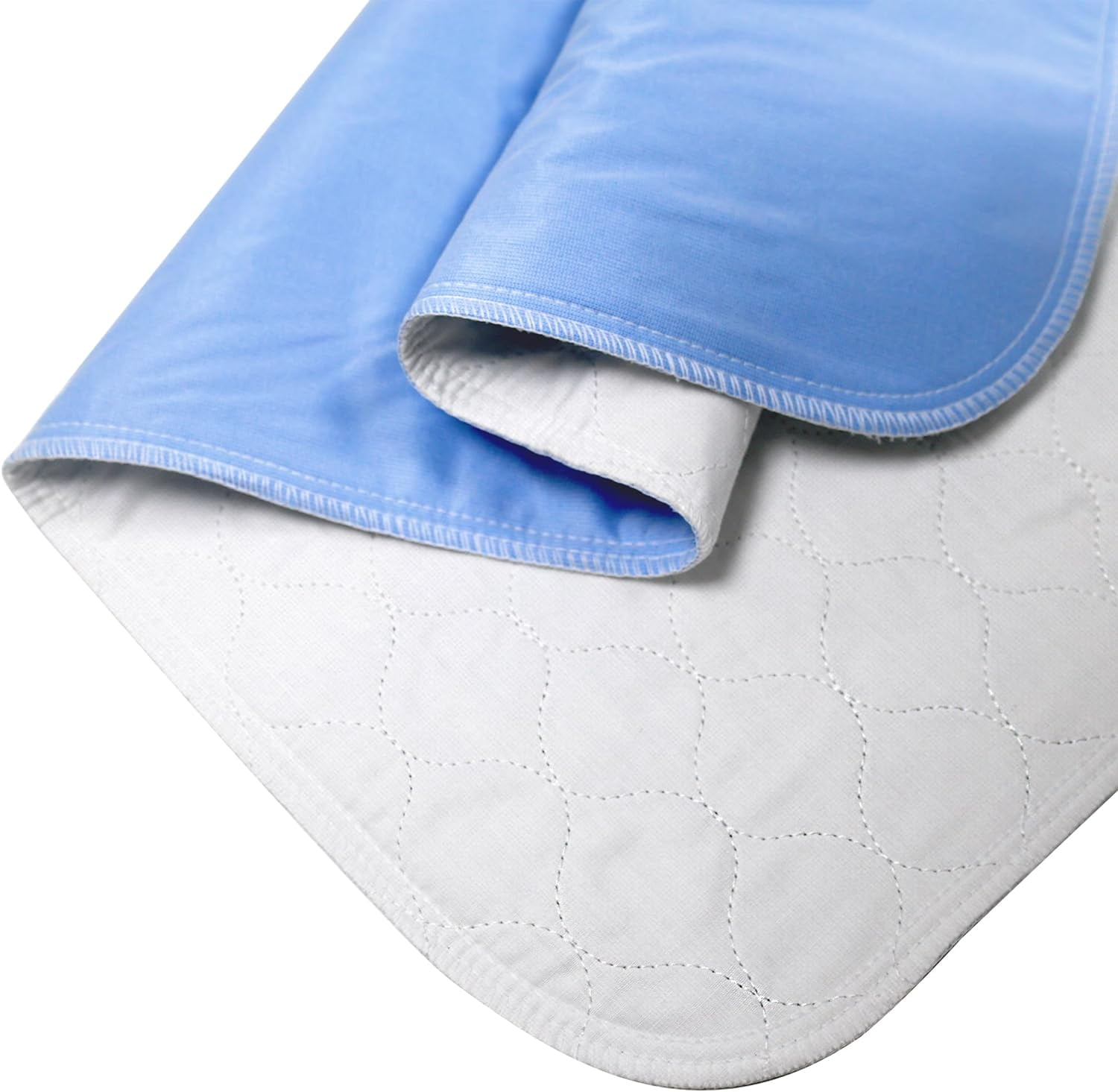 Heavy Absorbency Bed Pads 86 ×132cm (1 Pack), Washable and Reusable ...