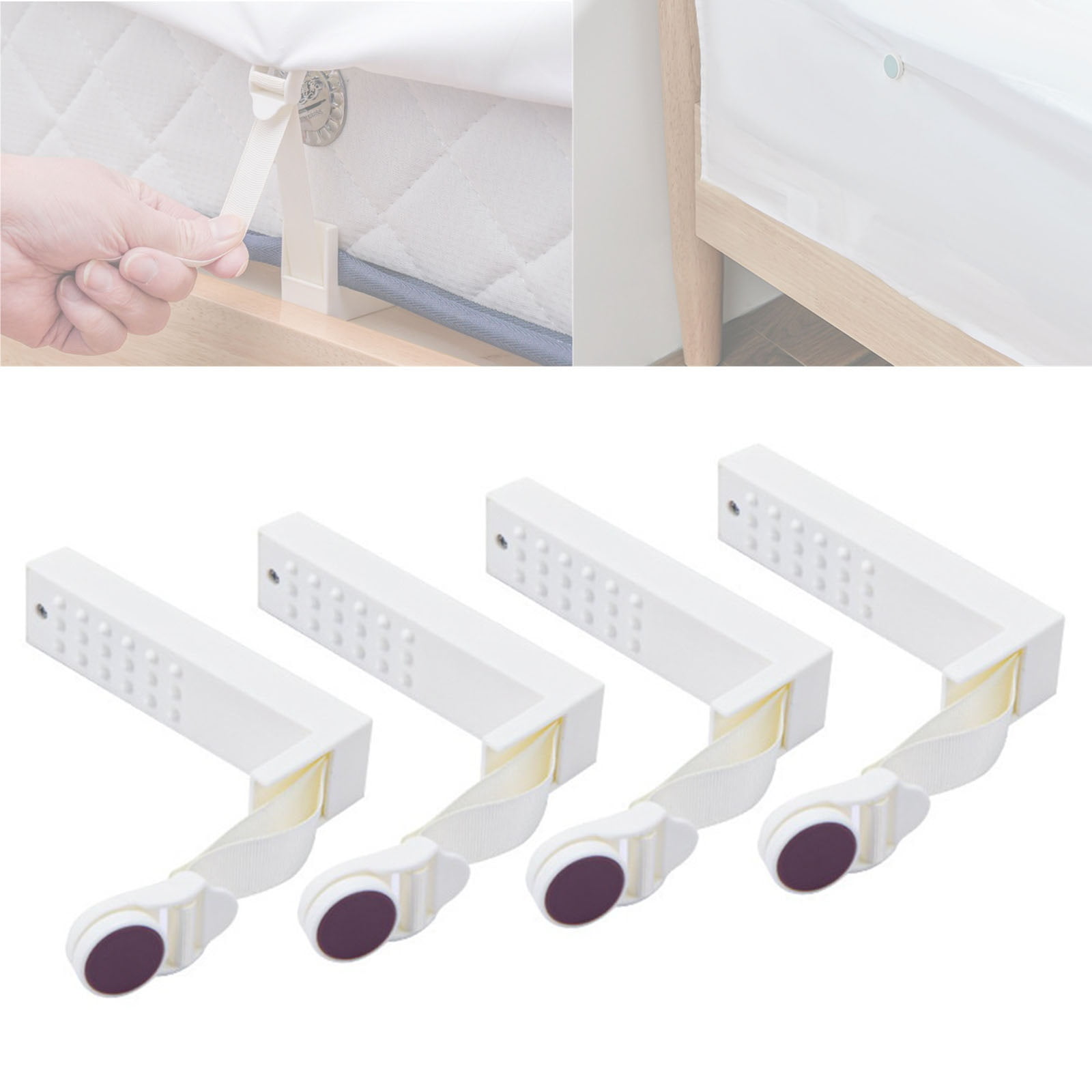 Heavy Bed Sheet Corner Lock for Keep Sheets Firm & Tight - Walmart.com