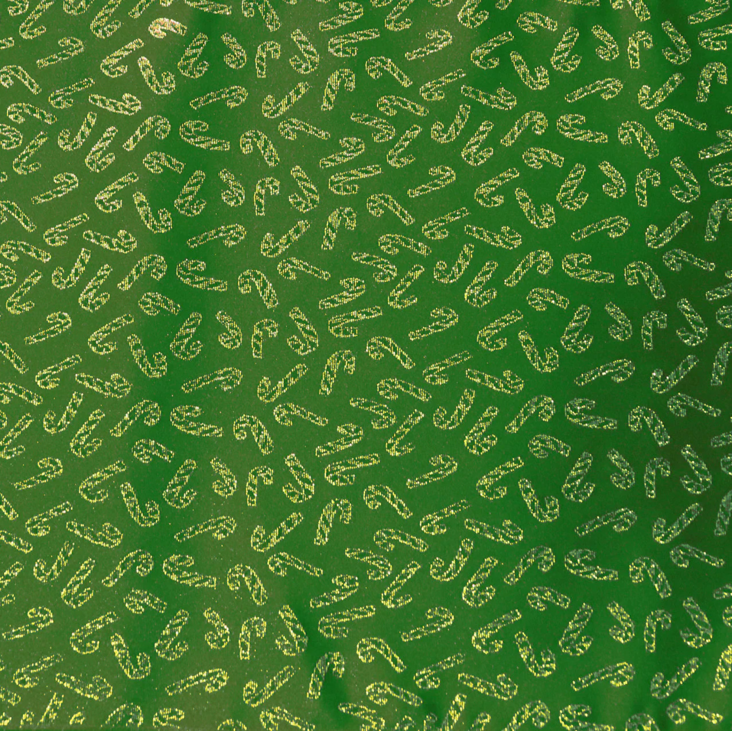 Heavy Brocade Shiny Tinsel Threads Candy Cane Design Fabric 56" Wide by ...