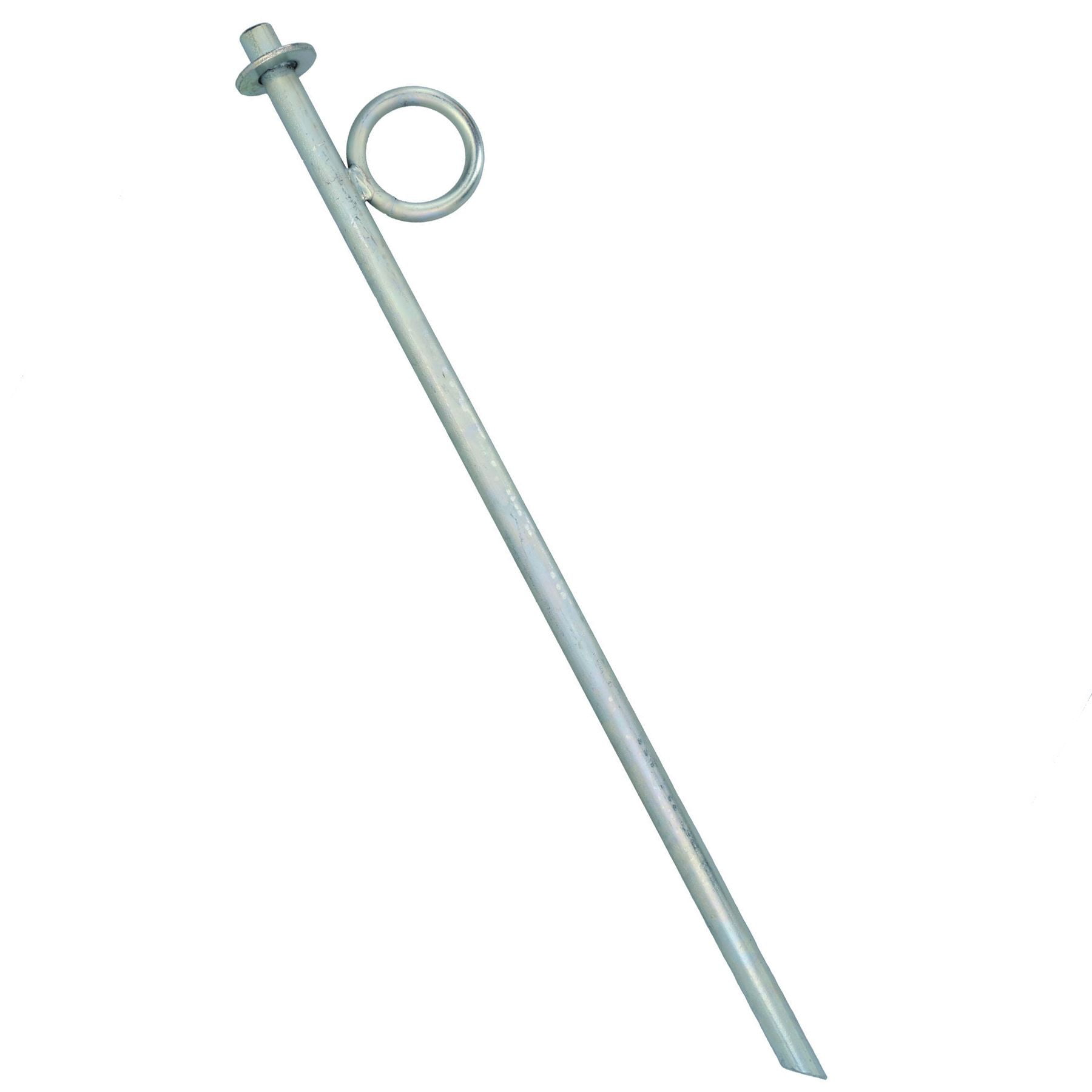Heavy Canal Mooring Iron Peg Full Ring Galvanised Pin Cleat Anchor ...