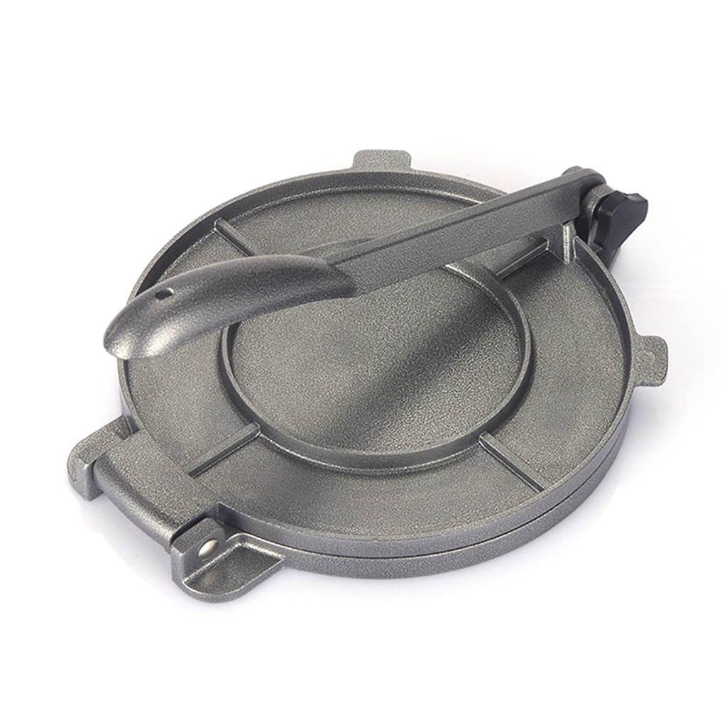 Heavy Cast Iron Roti Press 8-Inch Tortilla and Quesadilla Maker Easy to ...