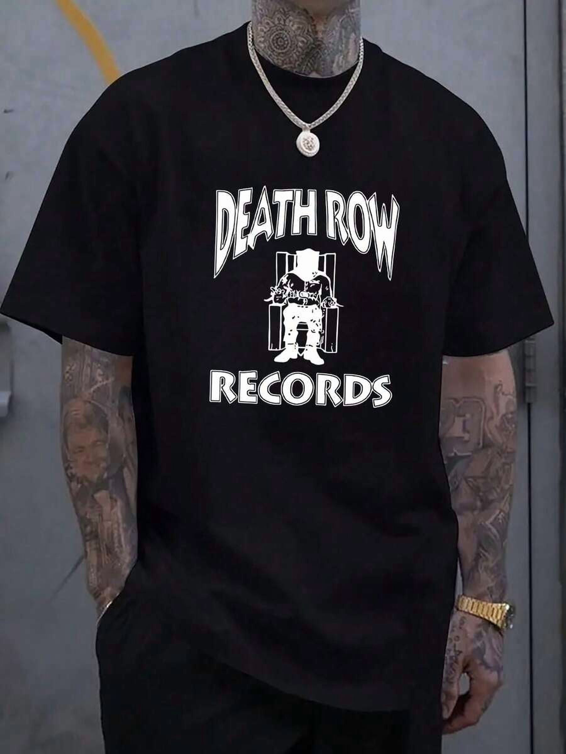 Heavy Cotton 220g T-Shirt Men's Quick-Dry Outdoor Anime Print Top ...