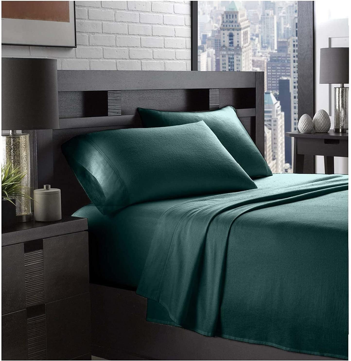 Heavy Cotton Flannel Flat Sheet for Extreme Comfort - Walmart.com