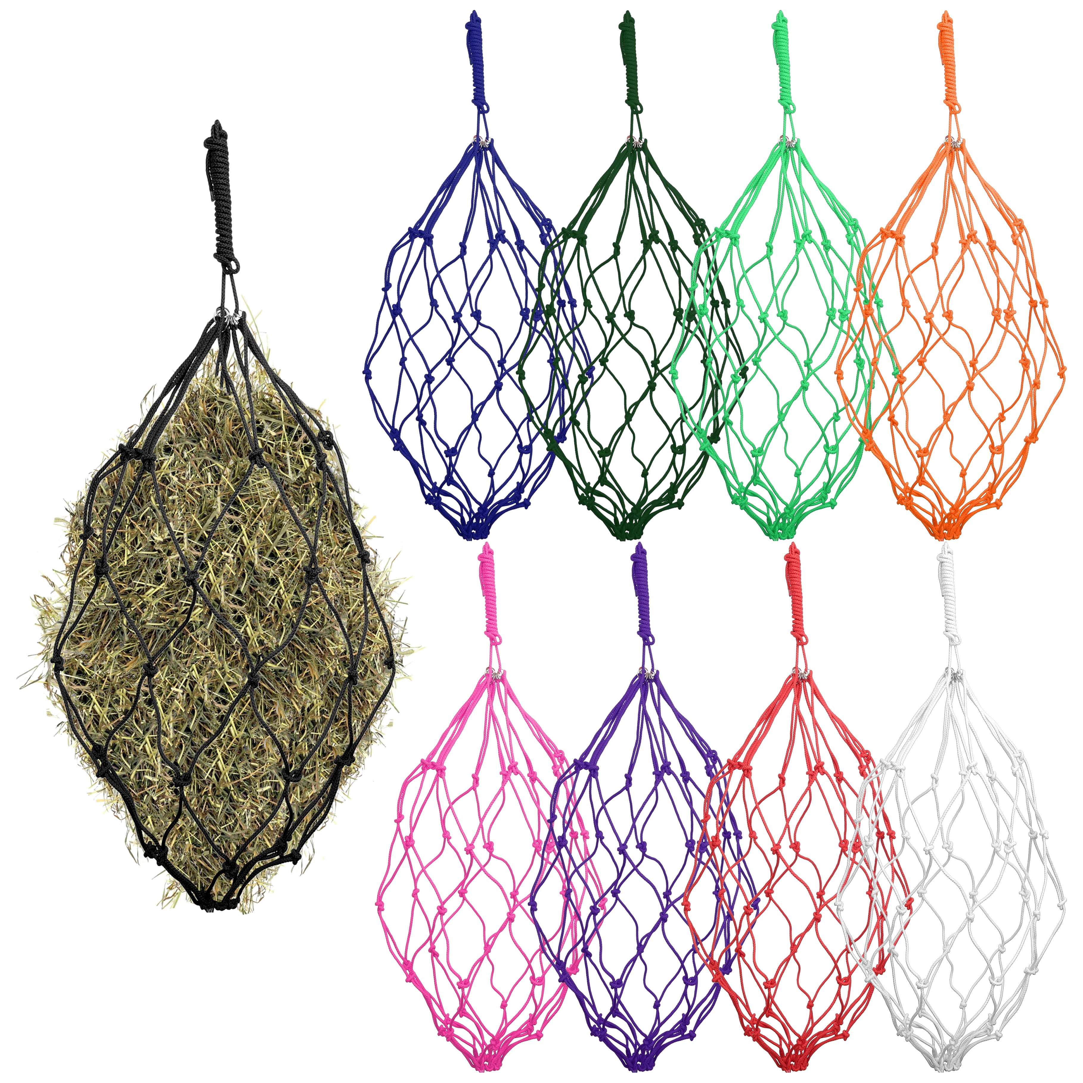 Heavy Cotton Rope Hay Net (Black) - Walmart.com