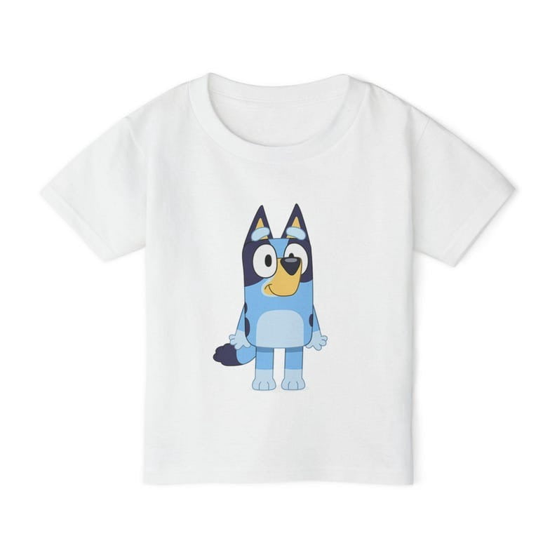 Heavy Cotton Toddlers Bluey T-Shirt Bluey cartoon gift christmas gift ...
