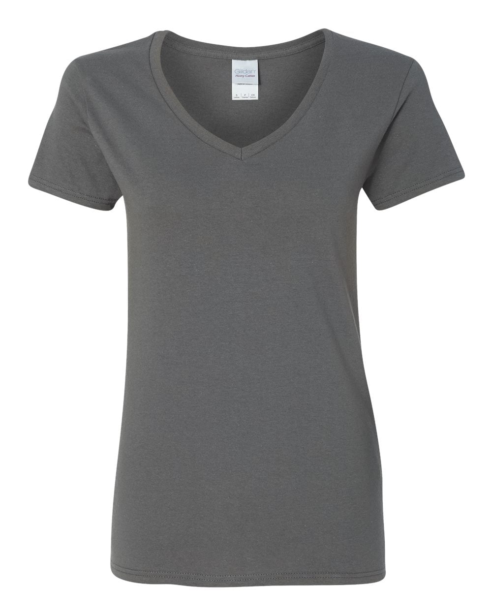 Gildan G500VL Ladies' Heavy Cotton™ 5.3 oz. V-Neck T-Shirt - Walmart.com