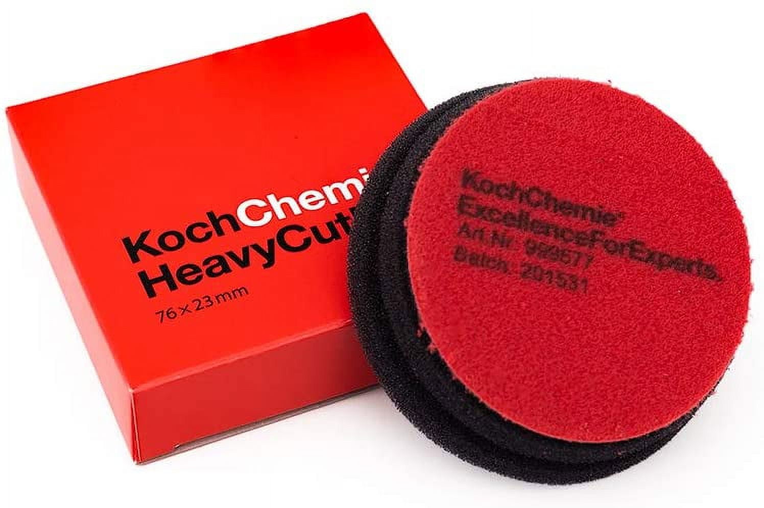 - Heavy Cut Pad - Abrasive Sponge for Removing Strong Weathering & Deep Scratches; Low Torsion ...