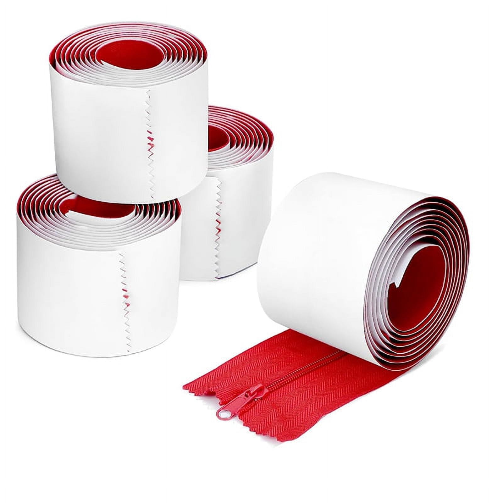 Heavy Dust Zipper Tie Cutter, Red, Self-Adhesive, Quickly Installs on ...