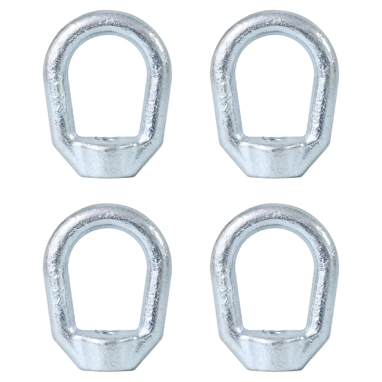 Heavy Duty 1/2"-13 Bail Tap Thread Eye Nut, Hot Dipped Galvanized Drop ...