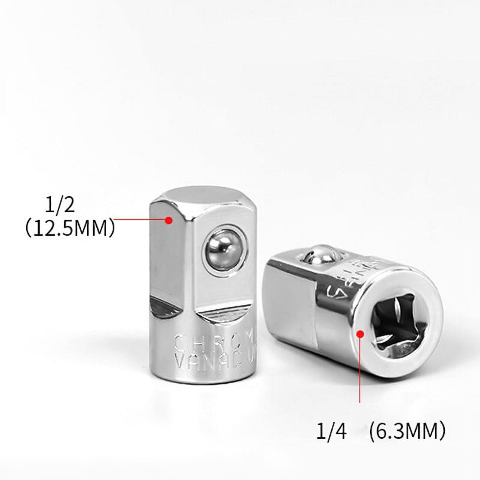 Heavy Duty 1/4" 3/8" 1/2" Drive Socket Reducer Air Ratchet ...