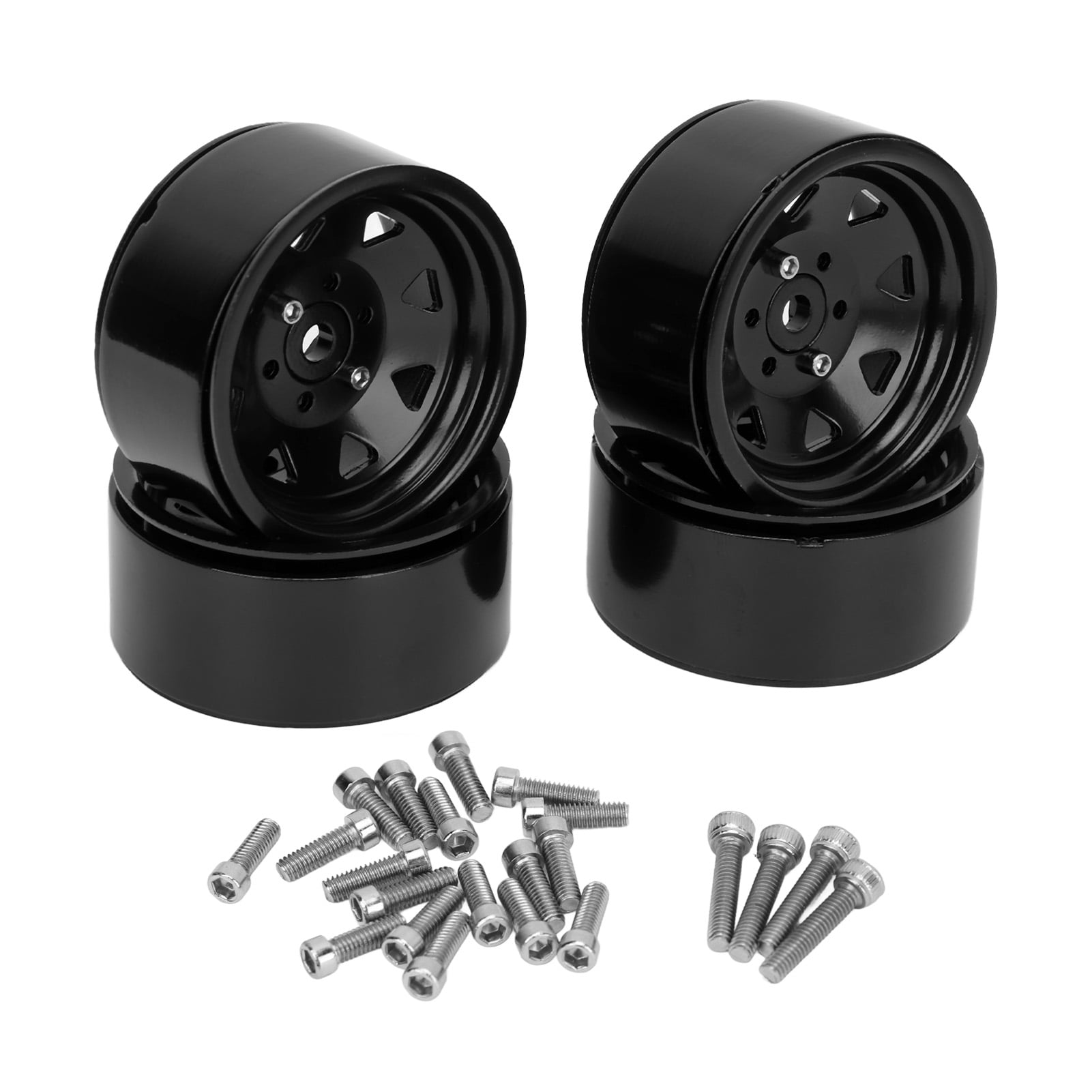 Heavy Duty 1.9" RC Rims, 8 Spokes, Strong Support Wear Resistance ...