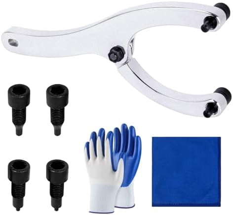 Heavy Duty 11.8-Inch Gland Nut Wrench Set, Adjustable Hydraulic ...