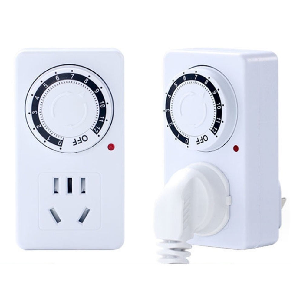Heavy Duty 12/24 Hour Plug-In Smart Timer Switch Mechanical Timer ...