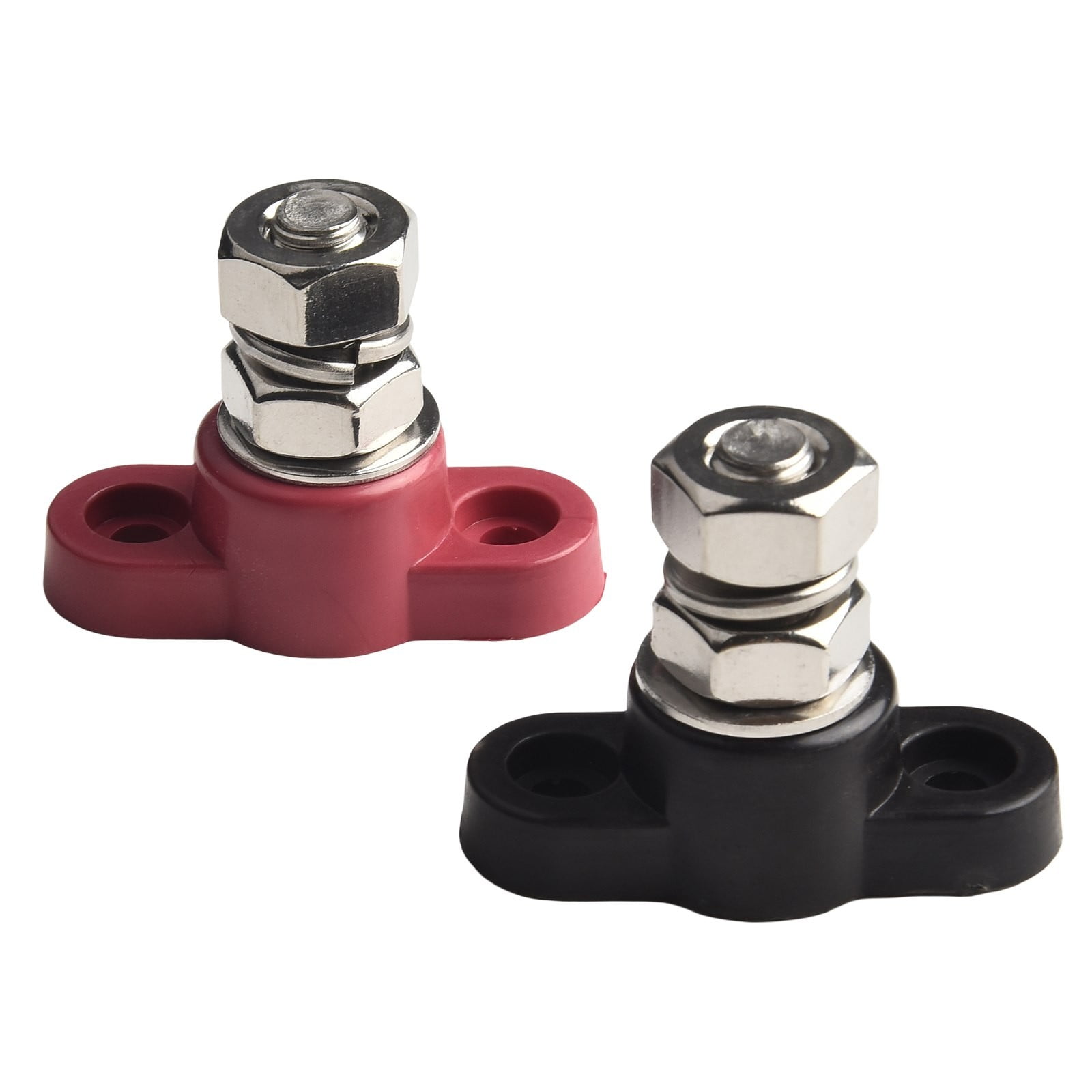 Heavy Duty 12V Single Stud Bus Bar For Positive & Negative Battery ...