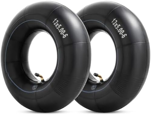 Heavy Duty 13x5.00-6" Inner Tubes, Exact Replacement 5.00-6/4.00-6 Tire ...