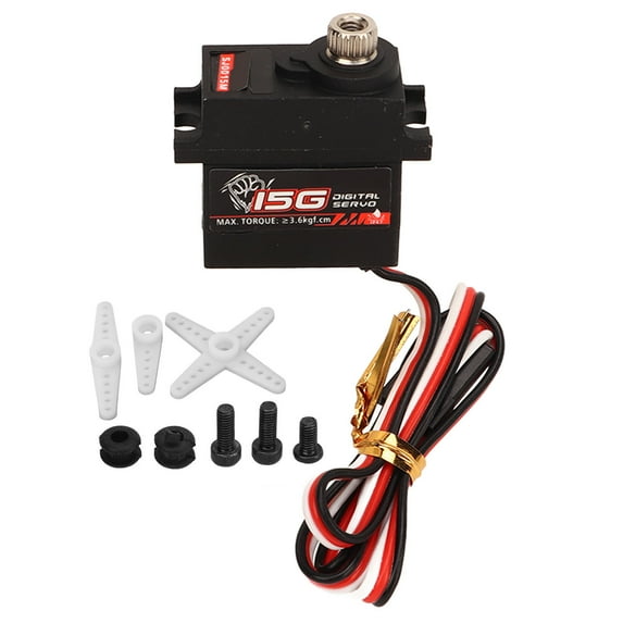 Heavy Duty 15G Digital Servo, Waterproof Design, Fast Response ...