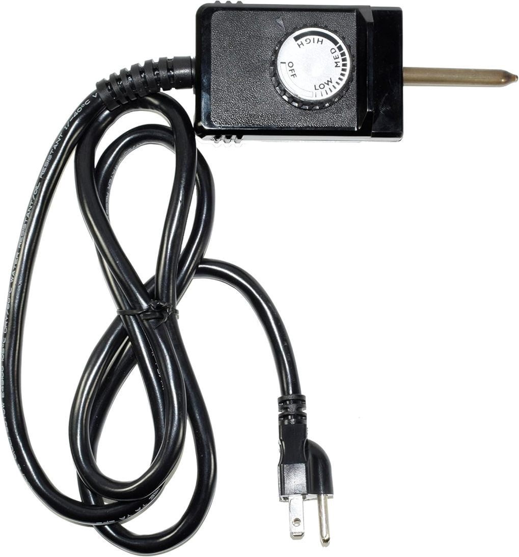Heavy Duty 1600 Watt 3 Wire Wide Probe Thermostat Control Cord fits ...