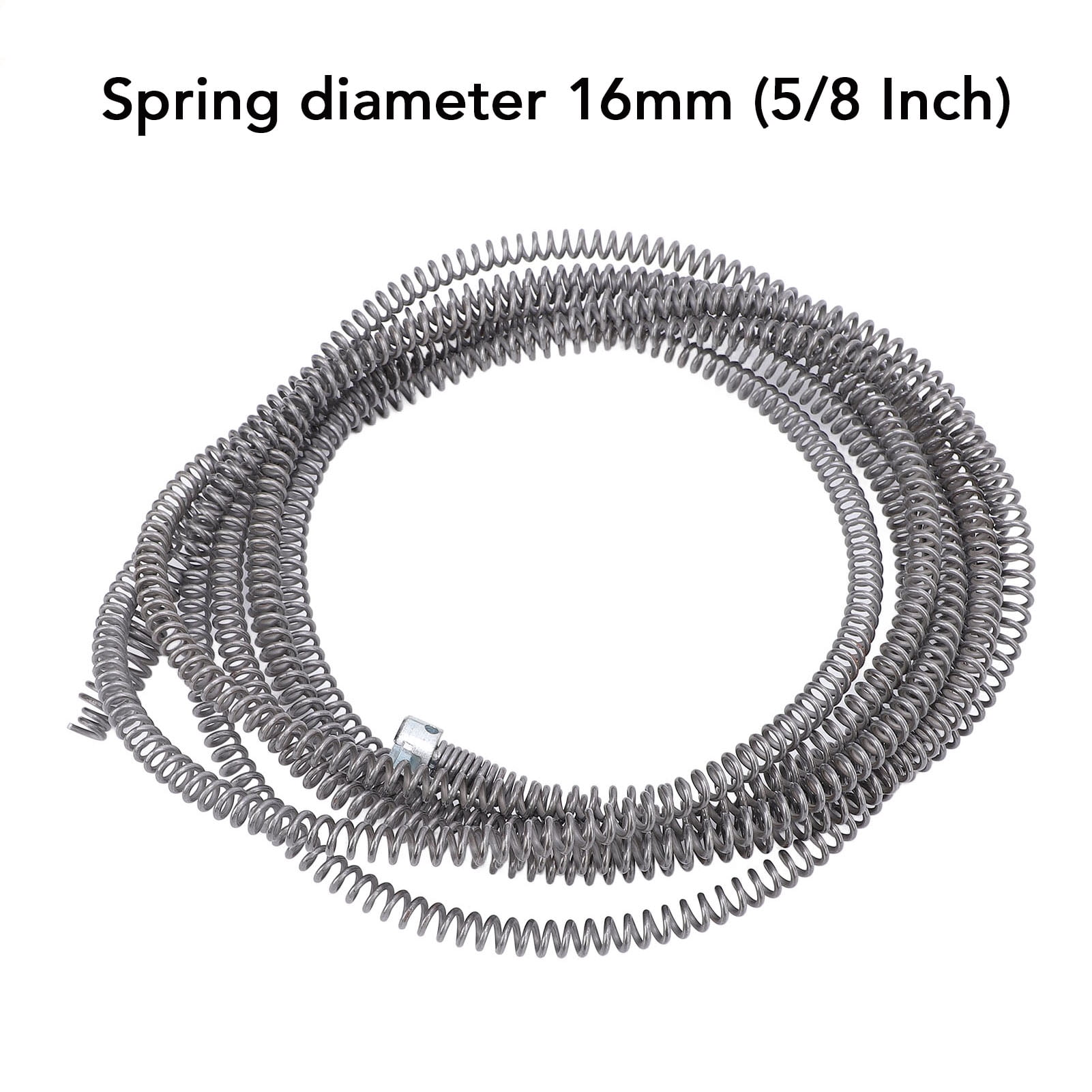 Heavy,Duty 16mm Plumbing Snake, Drill Attachment For Clearing Clogs In ...