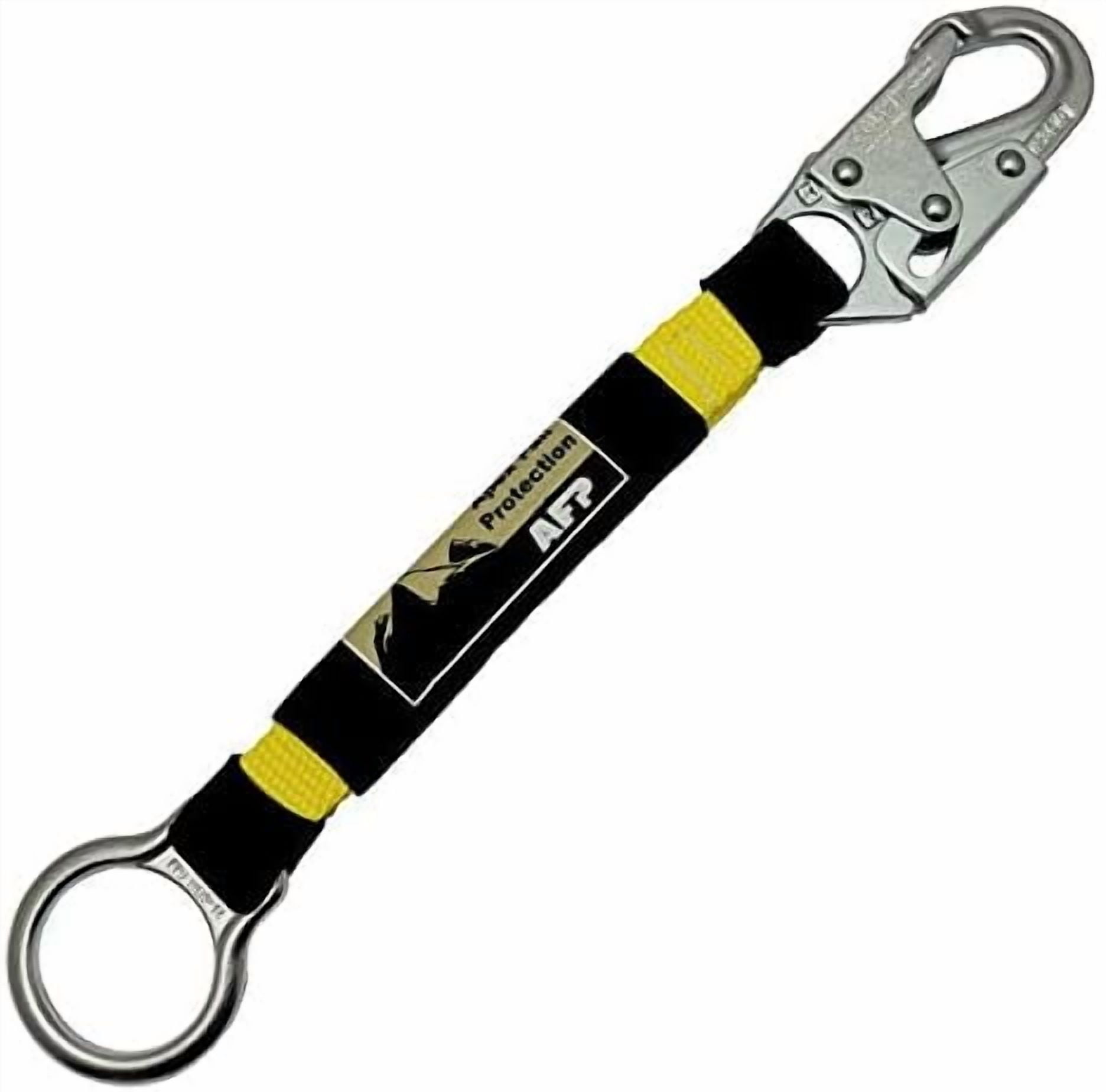 Heavy-Duty 18 inch D-Ring Extender Fall Protection with Snap Hook and O ...