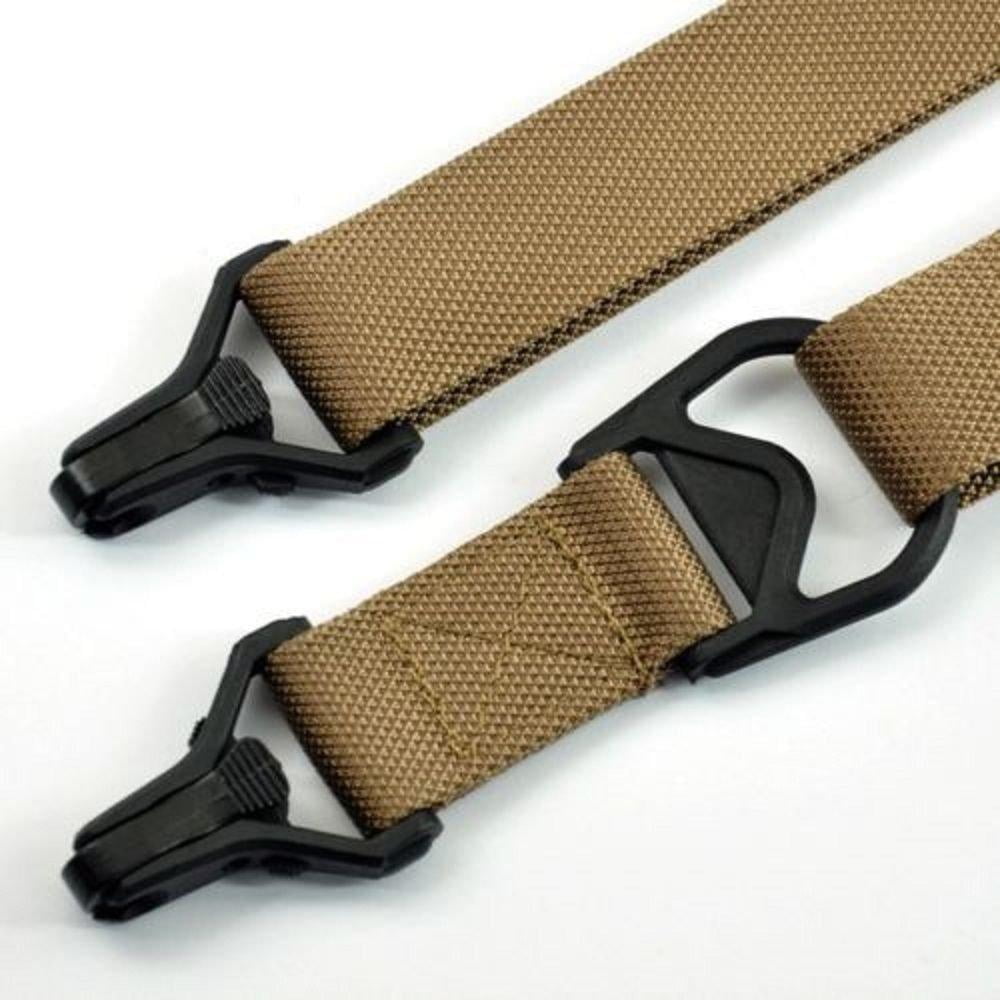 Heavy Duty 2-1 Point Tactical Sling in Black, Tan, and Green Color ...