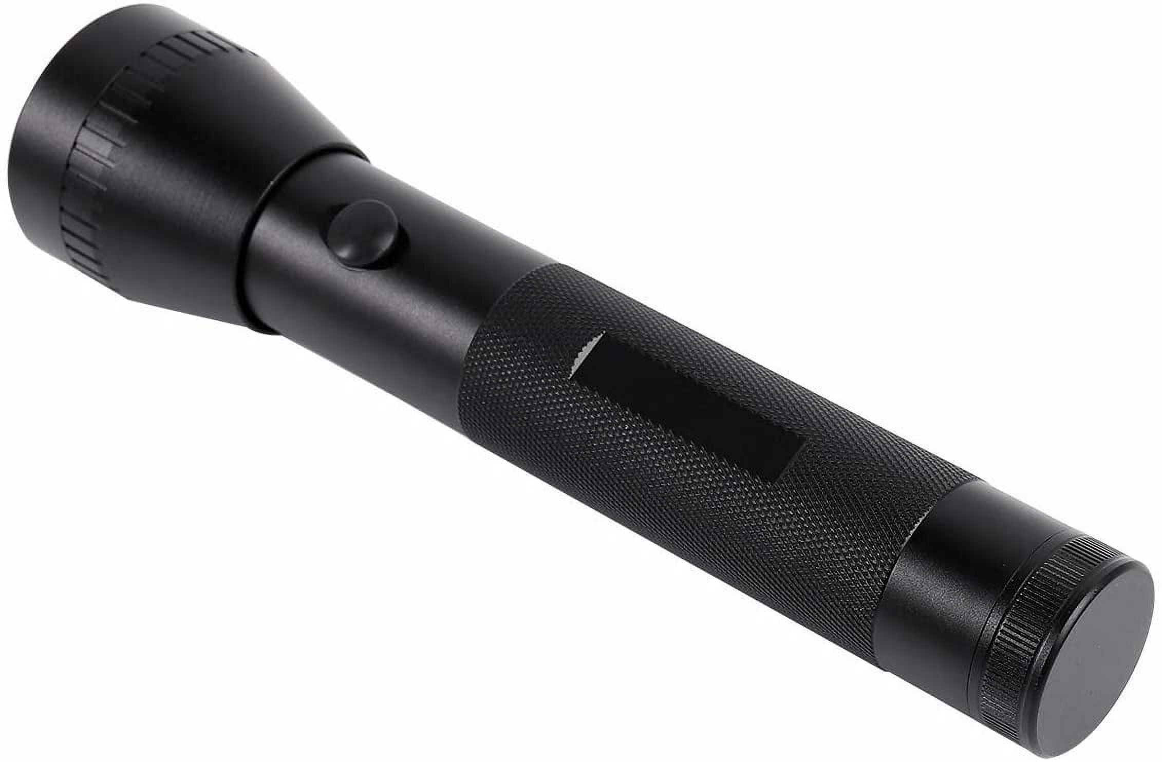 Heavy Duty 2 D Cell Battery LED Big Flashlights High Lumens Single Mode ...