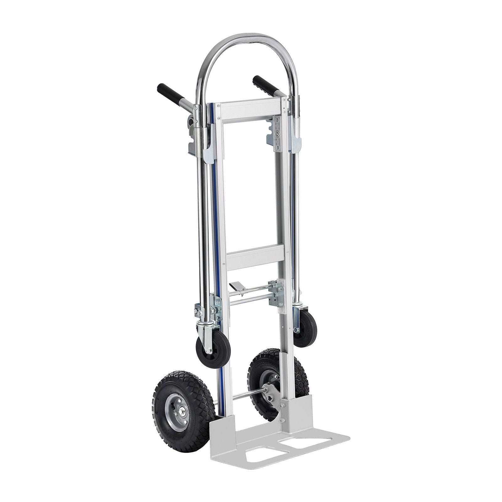 Heavy Duty 2-in-1 Aluminum Hand Truck & Platform Dolly, 800 lbs ...