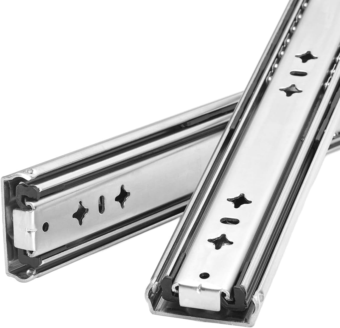 Heavy Duty 20 Inch Drawer Slides, 1 Pair, 100 lb Load Capacity, Side ...