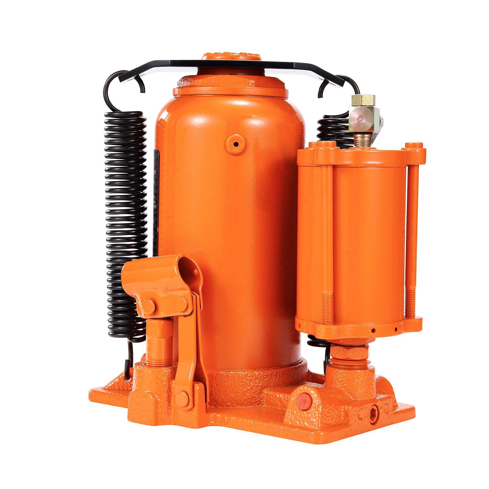 Heavy Duty 20 Ton Air Hydraulic Bottle Jack, 40000 LBS All Welded, 10.4 ...