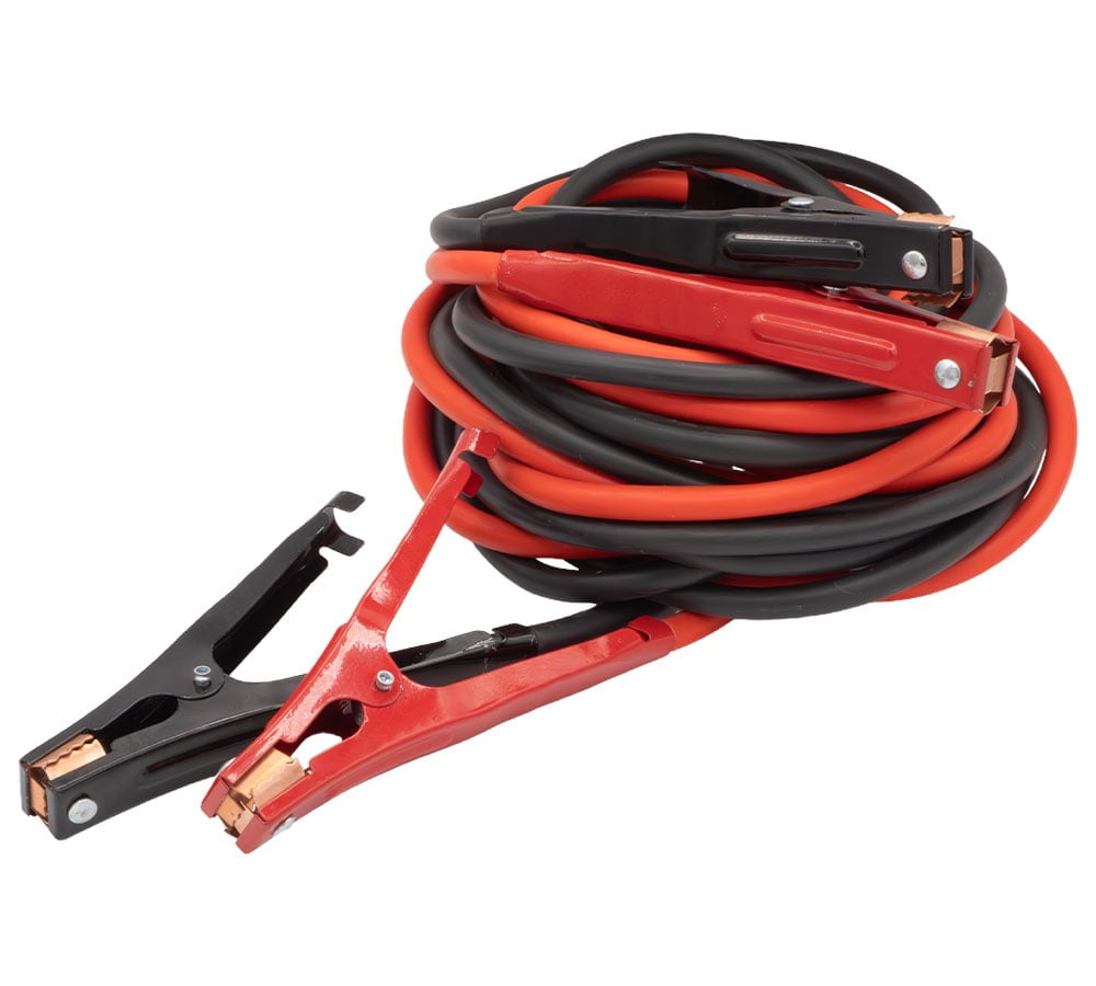 Heavy Duty 20 ft Jumper Cable - 0 Gauge, 3000A Booster Cables with Iron ...