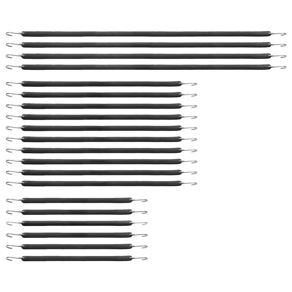 Heavy Duty 20mm Bungee Band 20 Pack with S-shaped Hook for Fixing ...