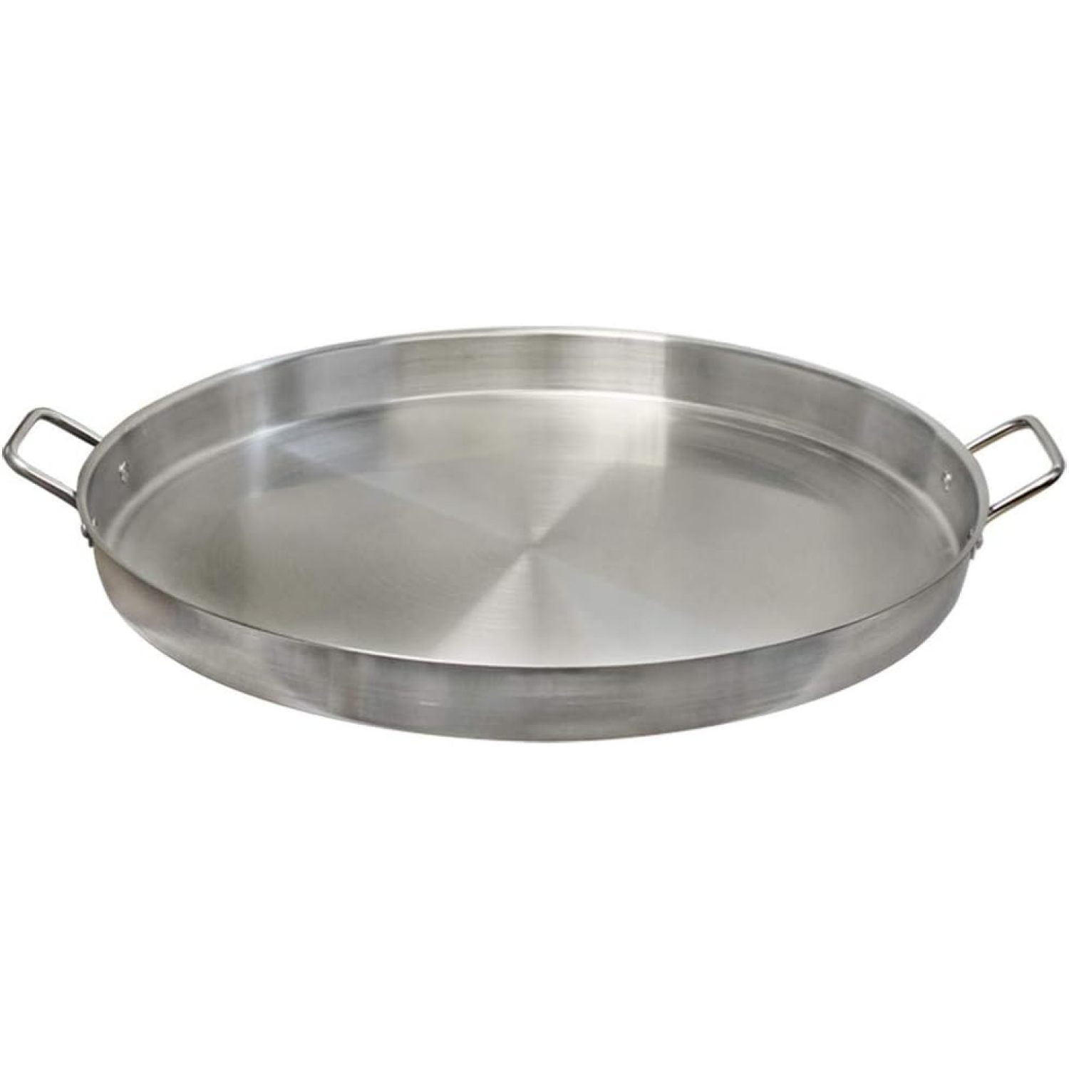 Heavy Duty 21-3/4" ROUND Stainless Steel Comal Griddle Pan Grill Fry ...