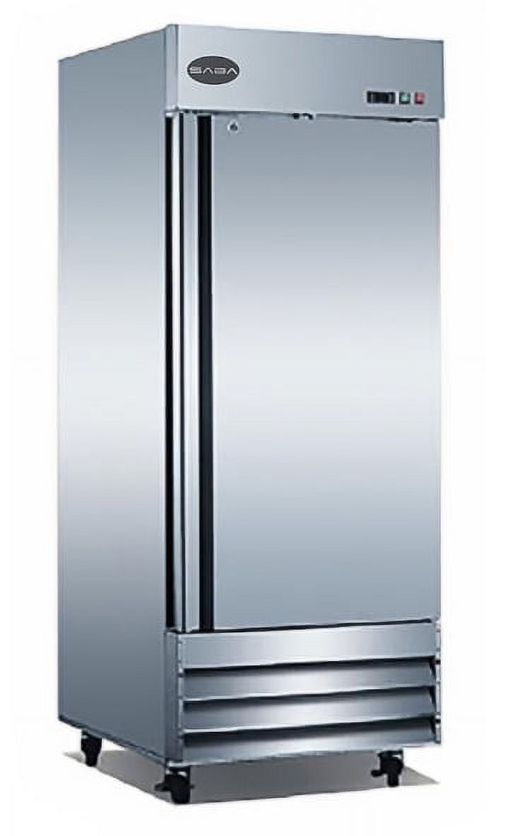 SABA Heavy Duty Full Size 23 cu ft Commercial Stainless Steel Reach-In ...