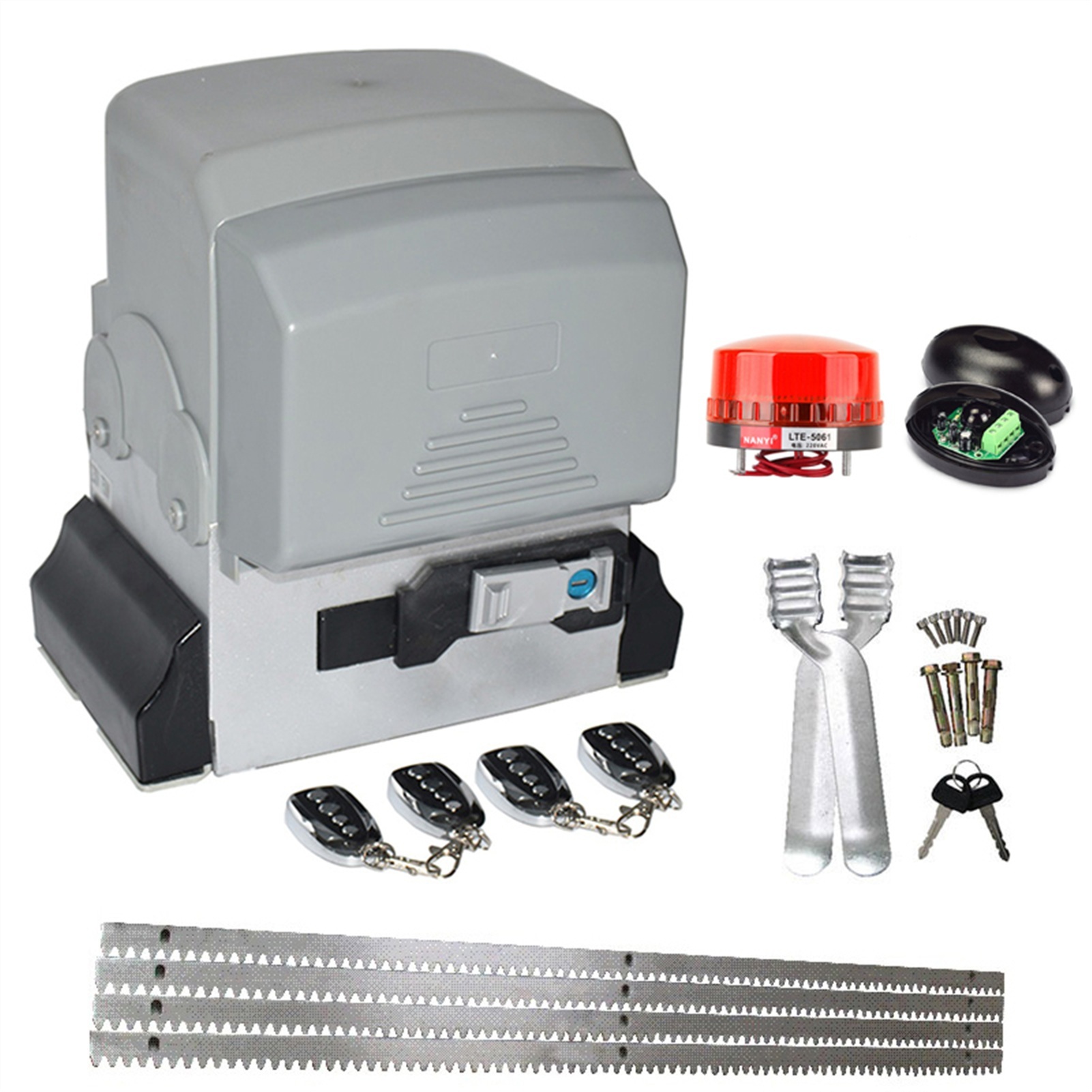 Heavy Duty 2500kg Automatic Sliding Gate Motor Drive Electric Remote ...