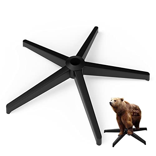 Heavy Duty 28 Inch Office Chair Base, Reinforced Metal Replacement with ...