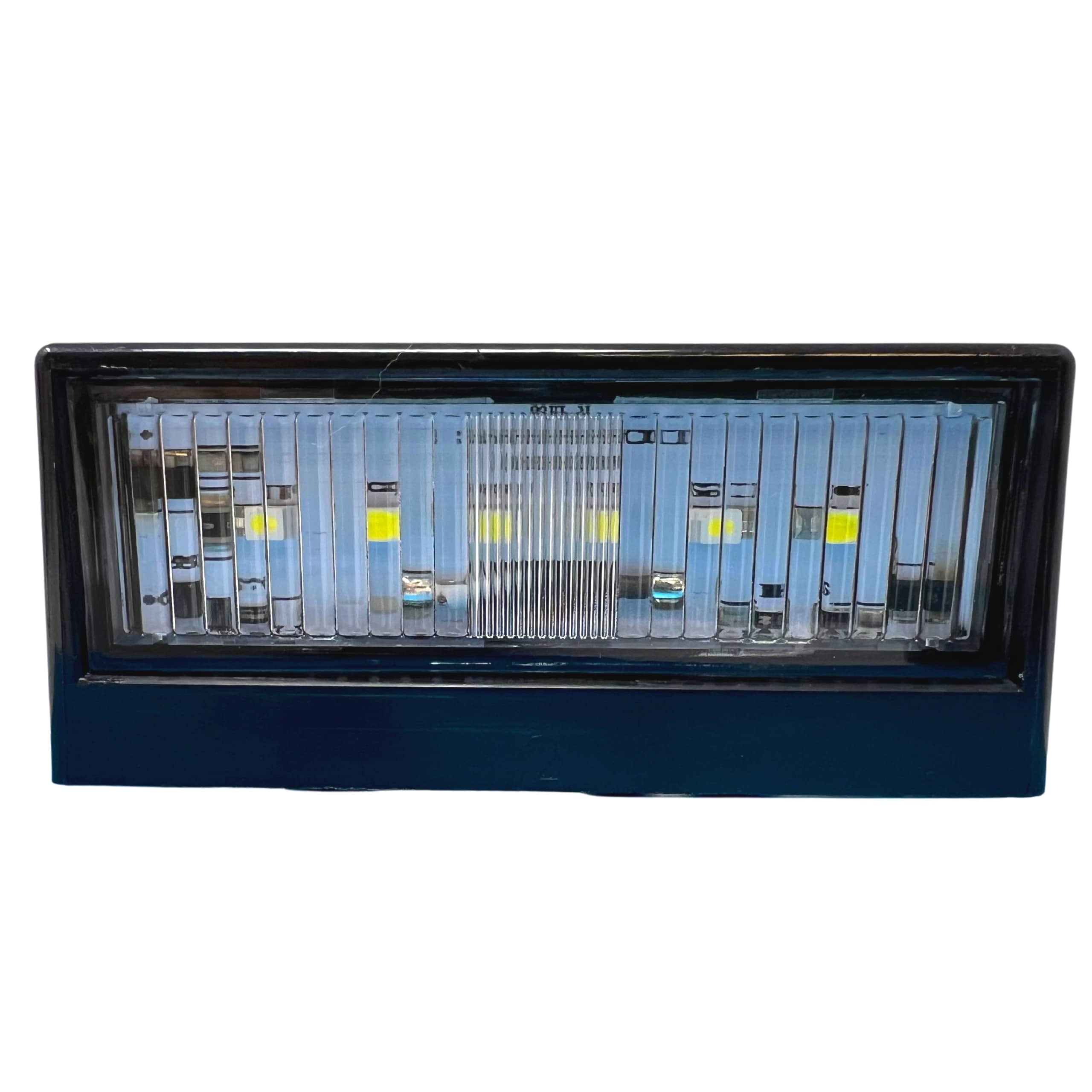 Heavy Duty 3.29"x1.6" Surface-Mount 6 LED Trailer License Plate Lights ...