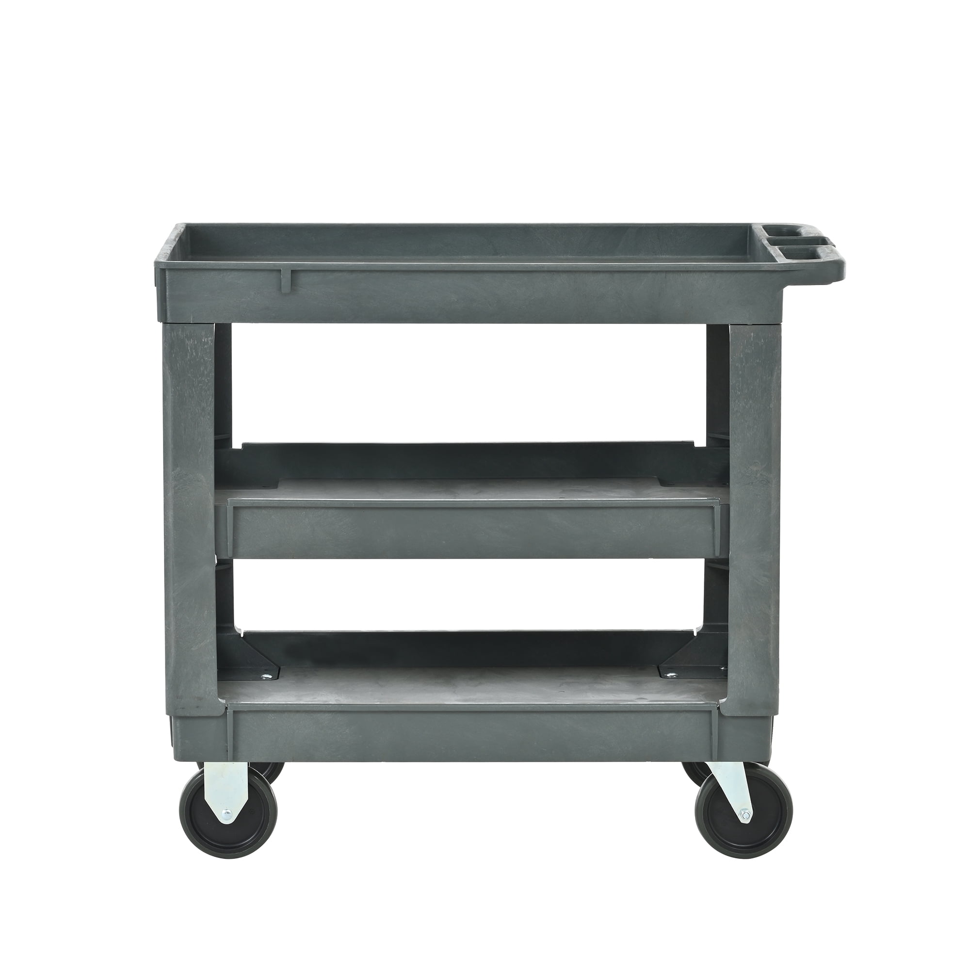 Heavy-Duty 3-Layer Rolling Cart 600LB Capacity Indoor Outdoor - Walmart.com