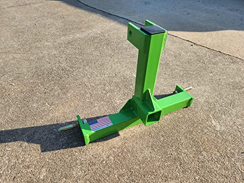 Heavy Duty 3 Point Category 0 Drawbar Receiver Hitch Tow Bar - Powder ...