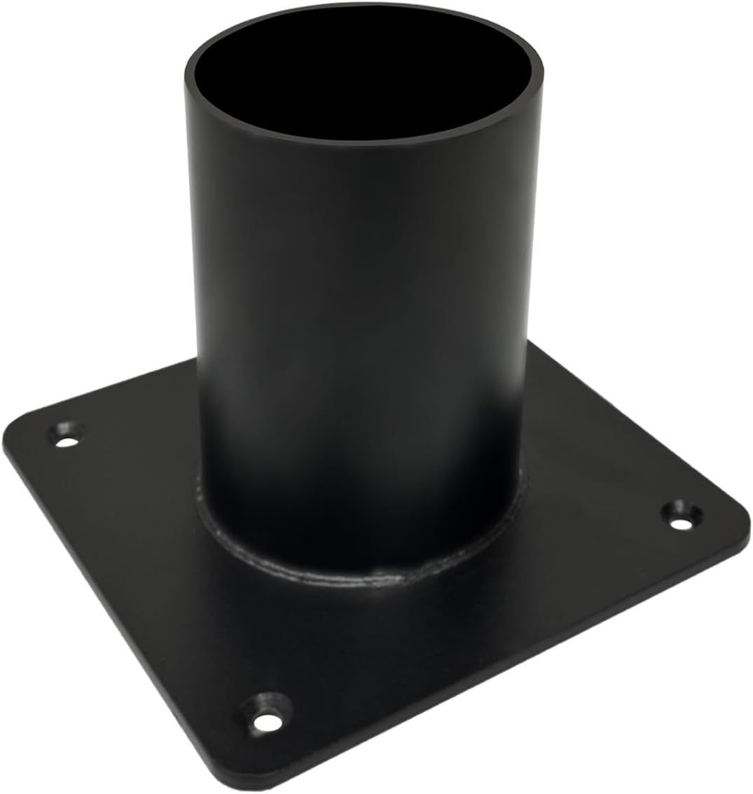 Heavy Duty 3-inch pier Base Mount Adapter, Suitable for Metal Black ...