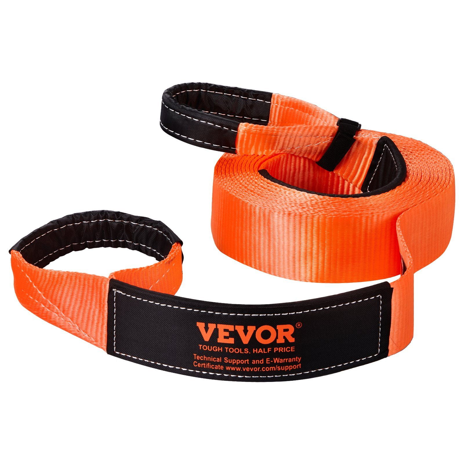 Heavy Duty 3" x 30ft Recovery Tow Strap with D-Ring Shackles,Triple ...